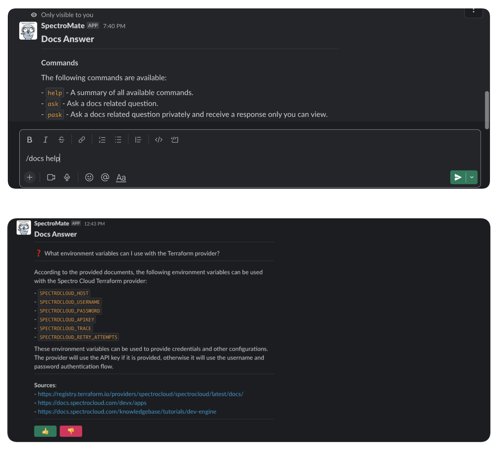 Mendable Examples - Chat based search for your docs, website or anything.